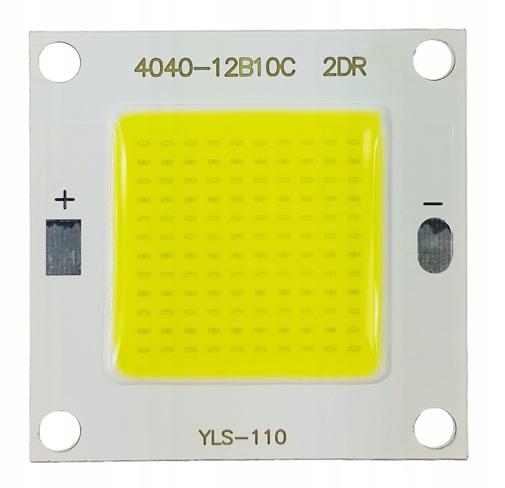 Dioda LED COB 50W Zimna DO HALOGENU NAŚWIETLACZA - 7384651105 - oficjalne archiwum Allegro