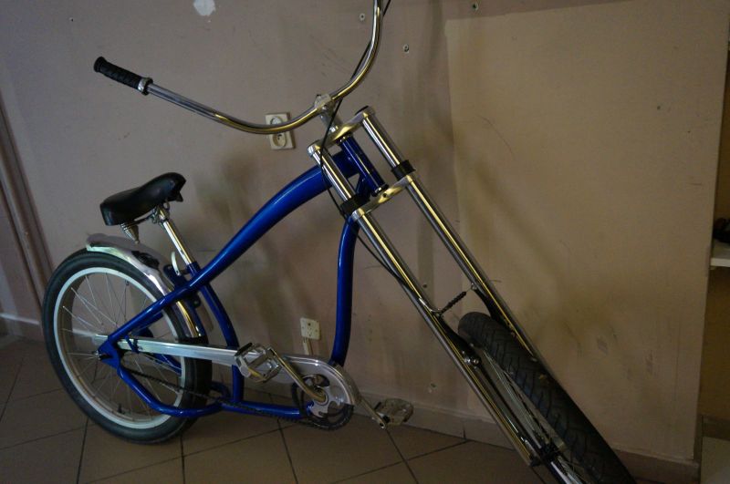 ROWER CHOPPER NIEBIESKI FINAL-X ! DUŻY ! - 7077924121 - oficjalne ...