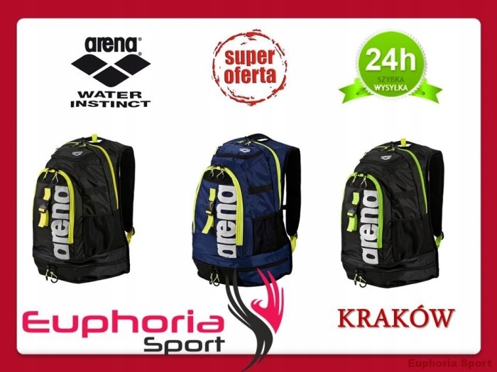 PLECAK TORBA ARENA SPIKY2 BACKPACK LARGE BASEN 40L - 6552843071 ...
