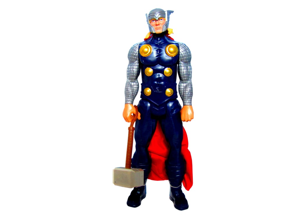 FIGURKA BÓG THOR AVENGERS TITAN HERO MARVEL + MŁOT - 7205807386 ...