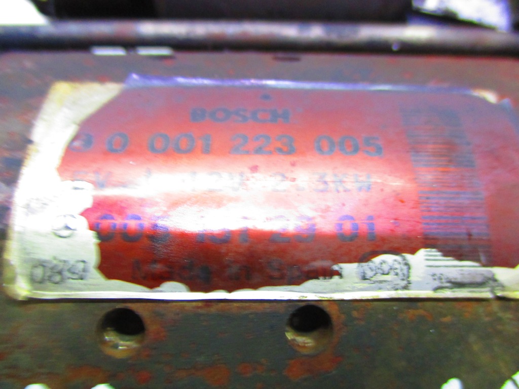 Mercedes ML W163 2.7 CDi rozrusznik 0051512901 - 7157898615 - oficjalne ...