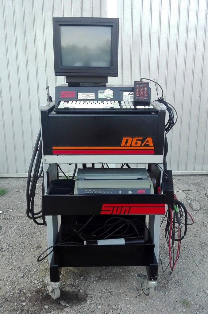 Analizator spalin SUN DGA 1800 - 7068500561 - oficjalne archiwum Allegro