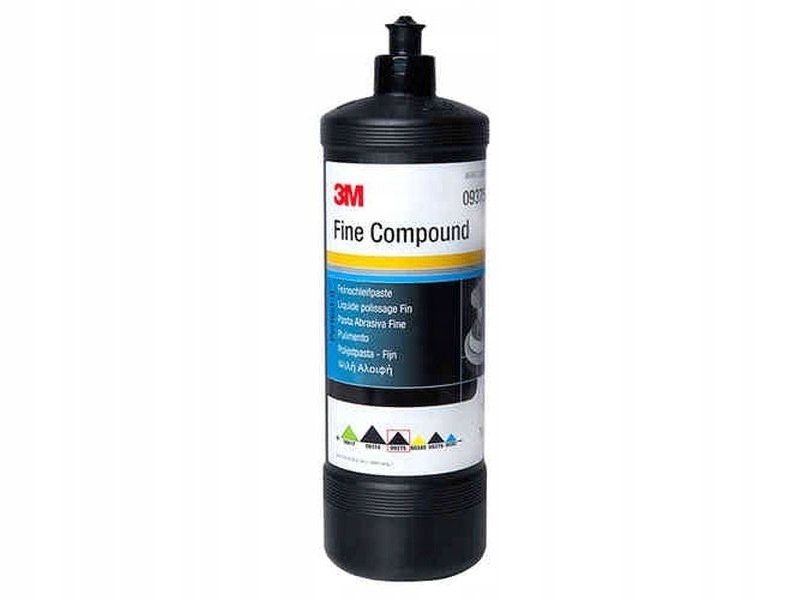 Mleczko 3M 09375 lekko ścierne CZARNY KOREK 250 ml - 6905569092 ...
