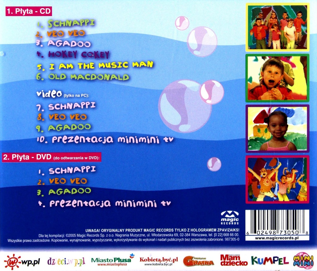 MINI MINI PARTY (CD)+(DVD) - 6716750253 - oficjalne archiwum Allegro