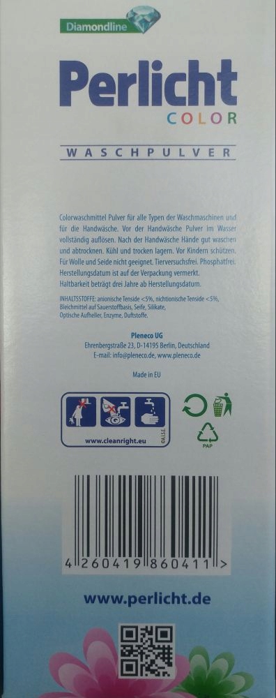 PERLICHT Proszek do prania COLOR 7,5kg HIT! - 7662774924 - oficjalne ...