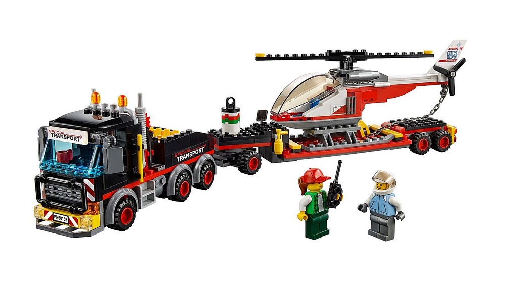 LEGO CITY 60183 TRANSPORTER CIĘŻKICH ŁADUNKÓW - 7258705490 - oficjalne ...