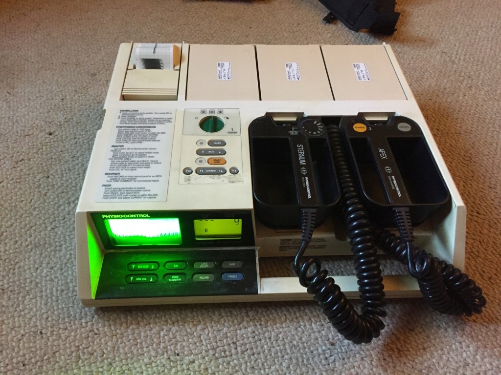 Defibrylator Lifepak 10 - 7440876876 - oficjalne archiwum Allegro