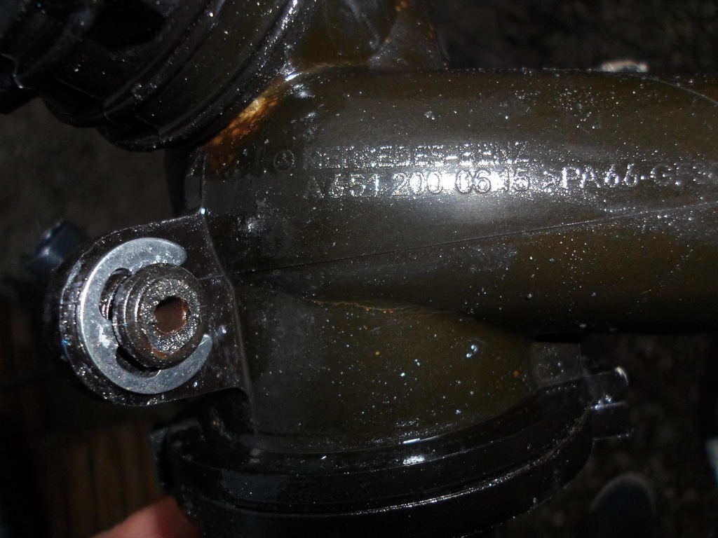 MERCEDE W212 OBUDOWA TERMOSTATU 6512000615 IDEALNY - 7155105468 ...