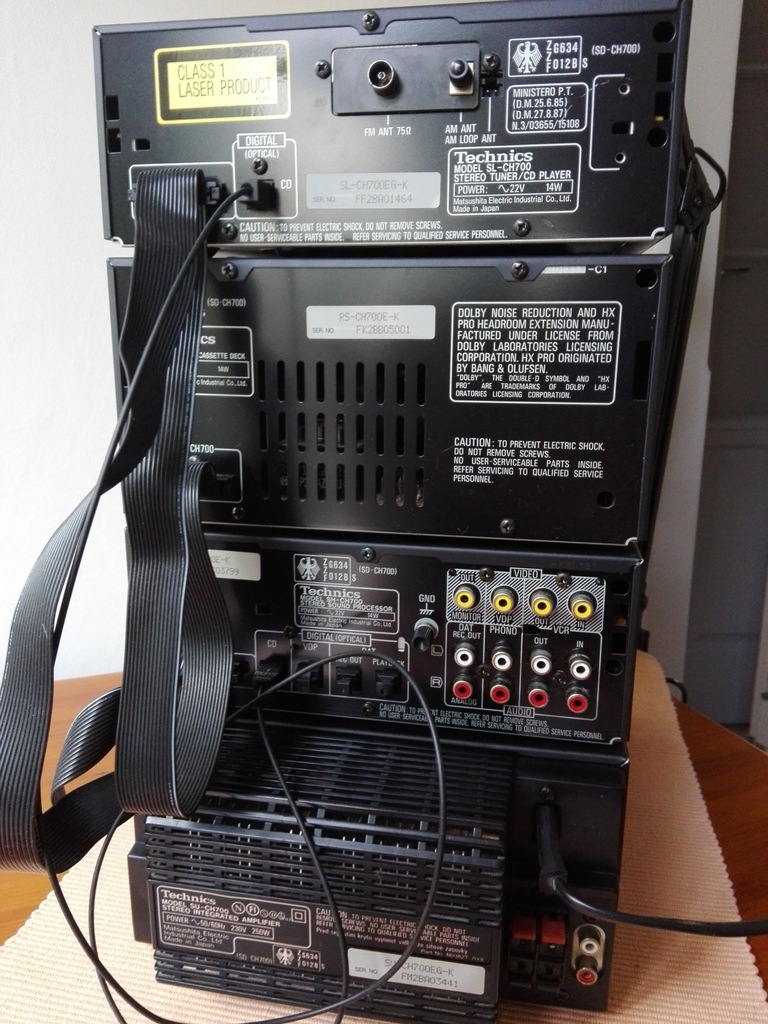 WIEŻA TECHNICS SC-CH700 - 7178869145 - oficjalne archiwum Allegro
