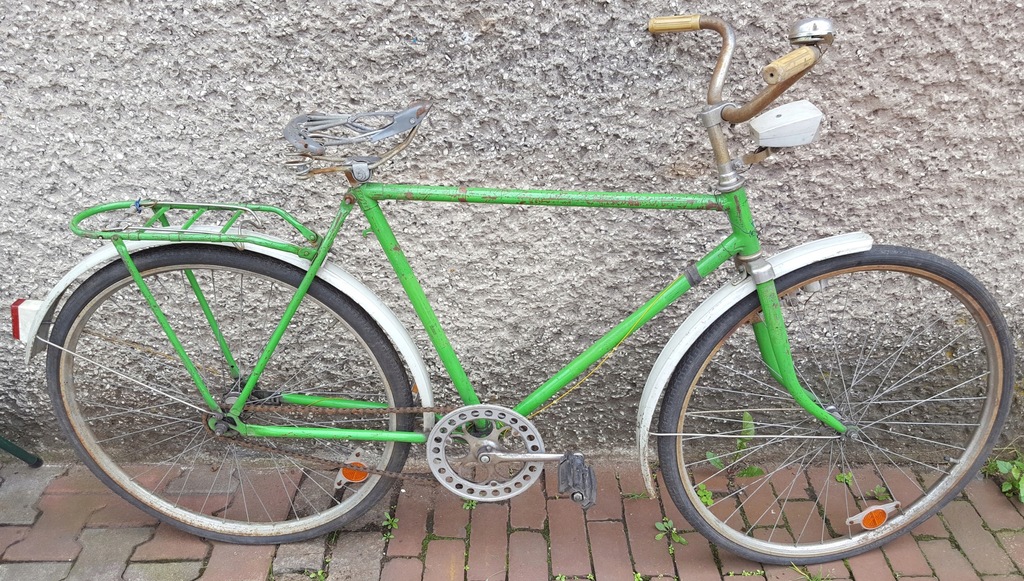 Stary rower UKRAINA 1984r. zabytkowy retro - 7430725472 - oficjalne ...