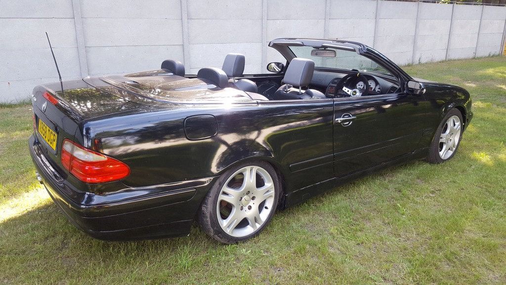Mercedes CLK W208 Cabrio 430 V8 Drift Car Anglik - 7634028592 ...