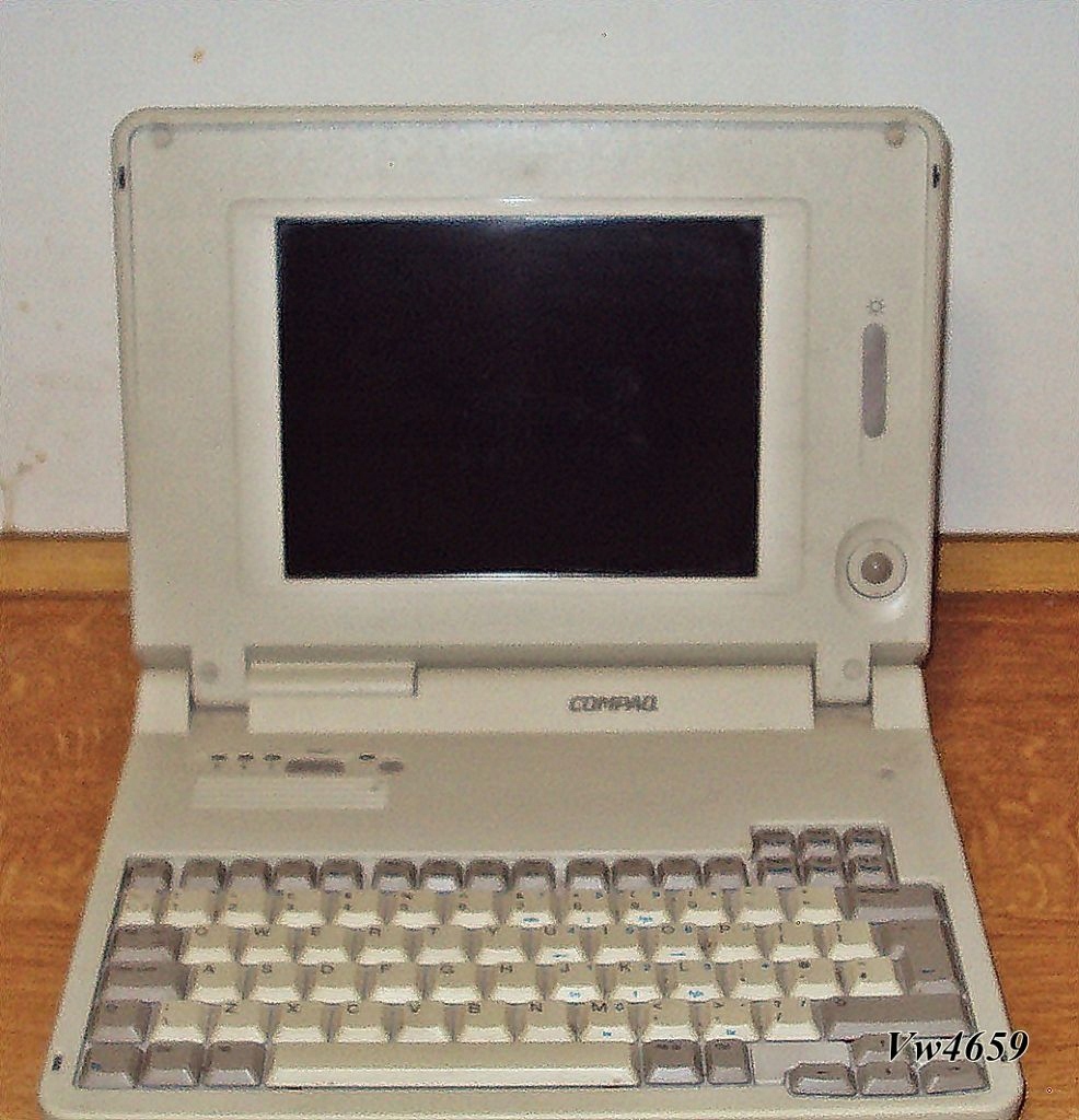 STARY LAPTOP COMPAQ LTE ELITE 4/40CX (1989 rok) - 7683543504 ...