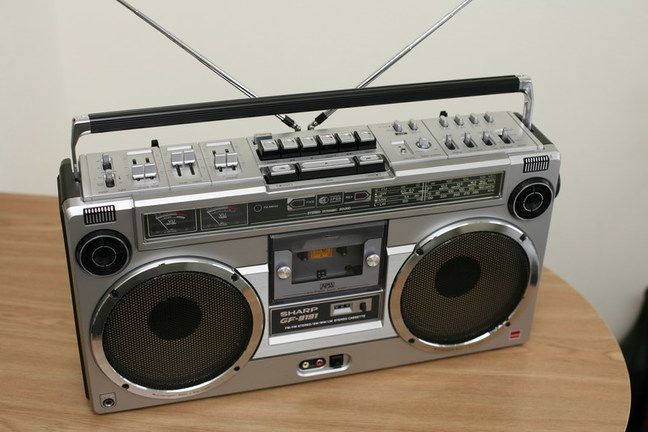 Radio Sharp GF 9191 Boombox retro, klasyk 100% ! - 7112782649 ...