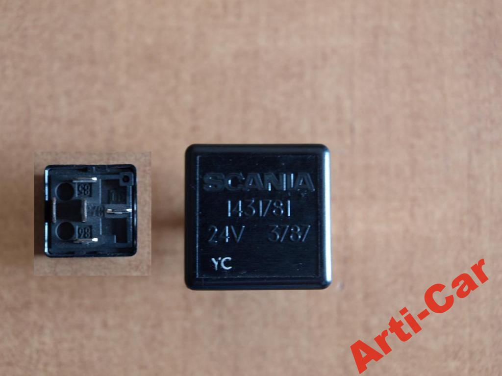 PRZEKAŹNIK STEROWNIK 1431781 24V 3787 ORYGINAŁ!!! - 5447557705 ...