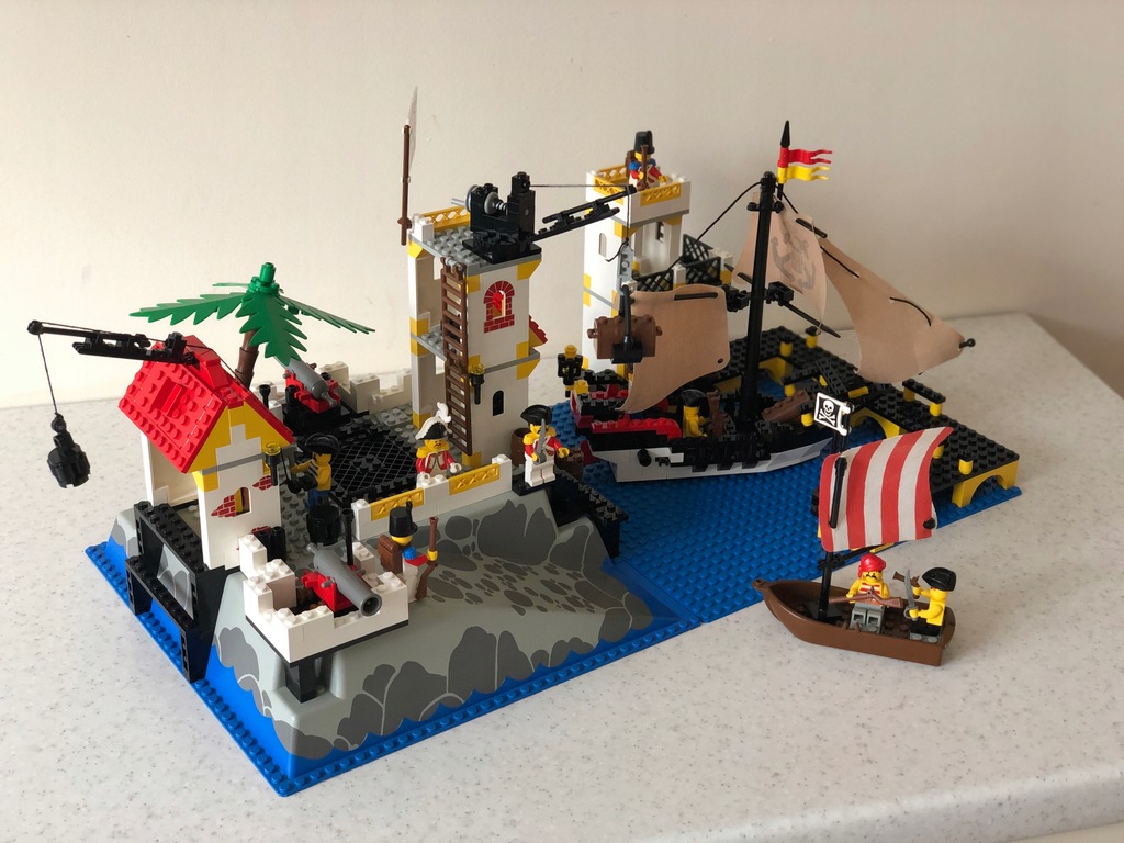 Lego 6277 Imperial Trading Post Piraci Pirates Box - 7722285049 ...