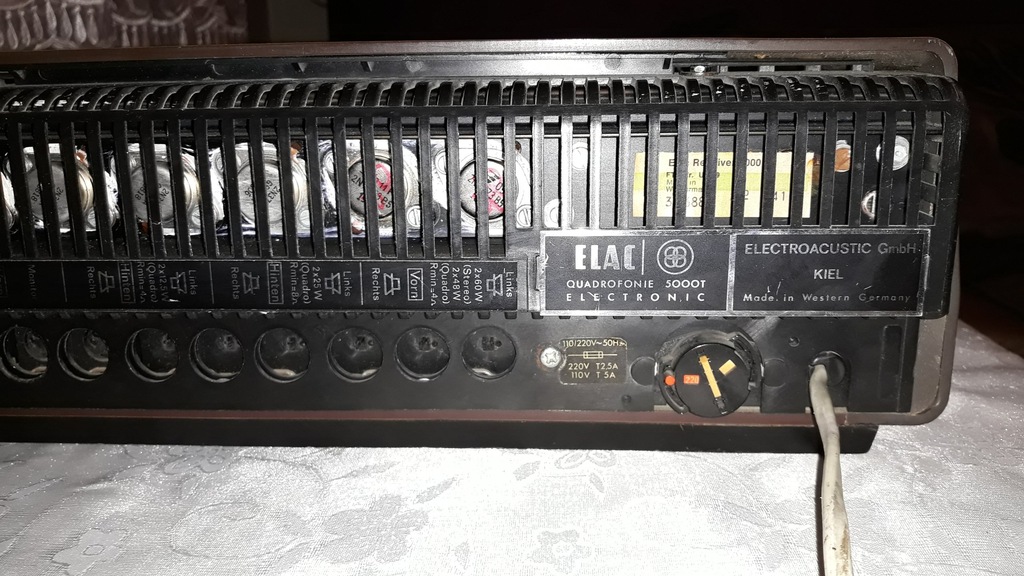 ELAC 5000T QUADROFONIE - 7227007767 - oficjalne archiwum Allegro