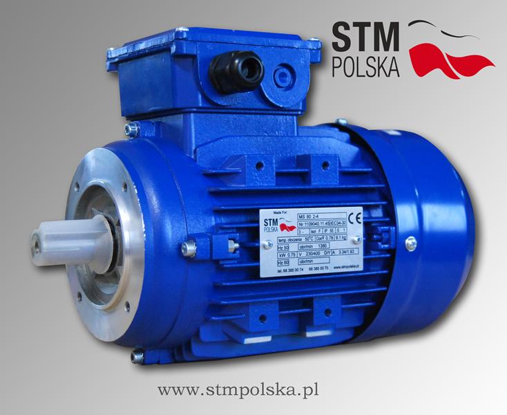 SILNIK ELEKTRYCZNY 0,55 KW 1400 3 FAZY STM POLSKA - 7413282775 - oficjalne archiwum Allegro