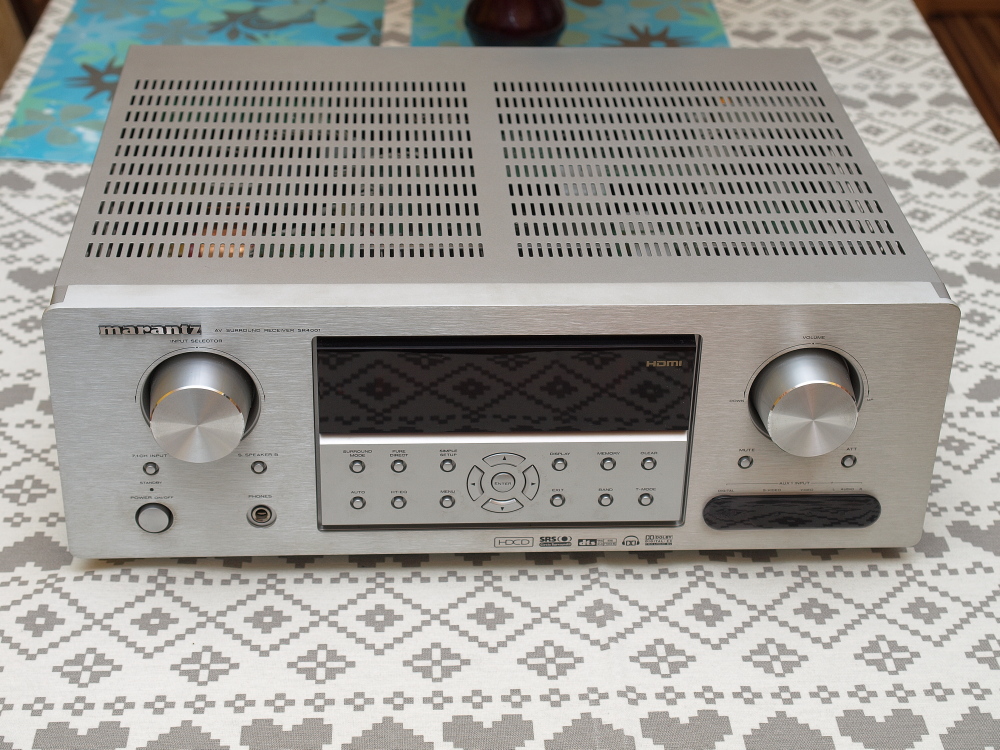Amplituner MARANTZ SR4001 HDMI Pilot Okazja - 7085423962 - oficjalne archiwum Allegro