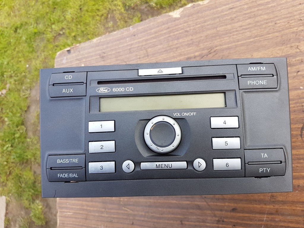 RADIO FORD 6000 CD FORD MONDEO MK3 - 6990065702 - oficjalne archiwum ...