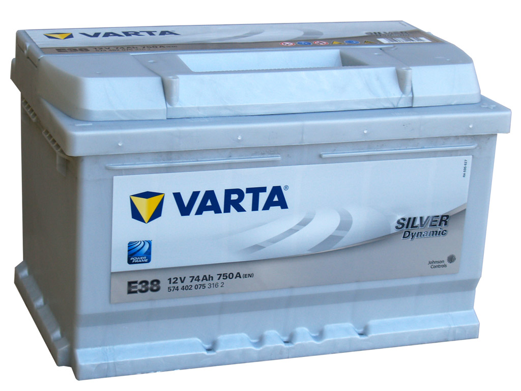 Akumulator VARTA SILVER DYNAMIC E38 74Ah/750A - 7720316438 - oficjalne archiwum Allegro
