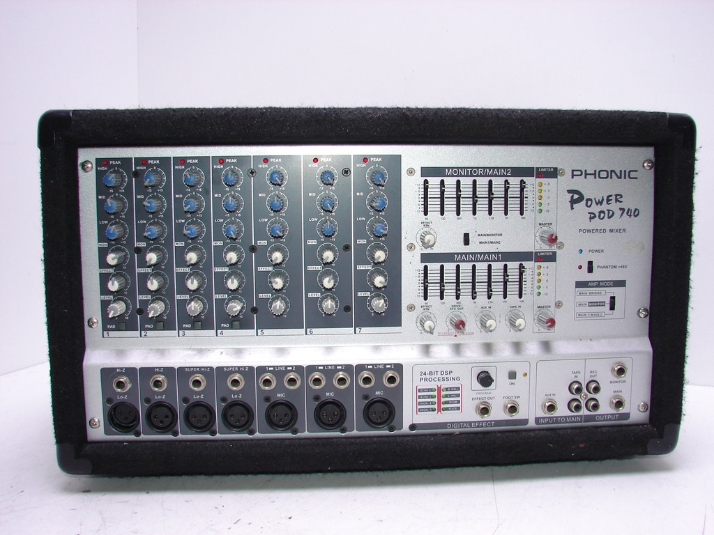 Powermixer Phonic Powerpod 740 - MEGA MOC - 7072248691 - oficjalne ...