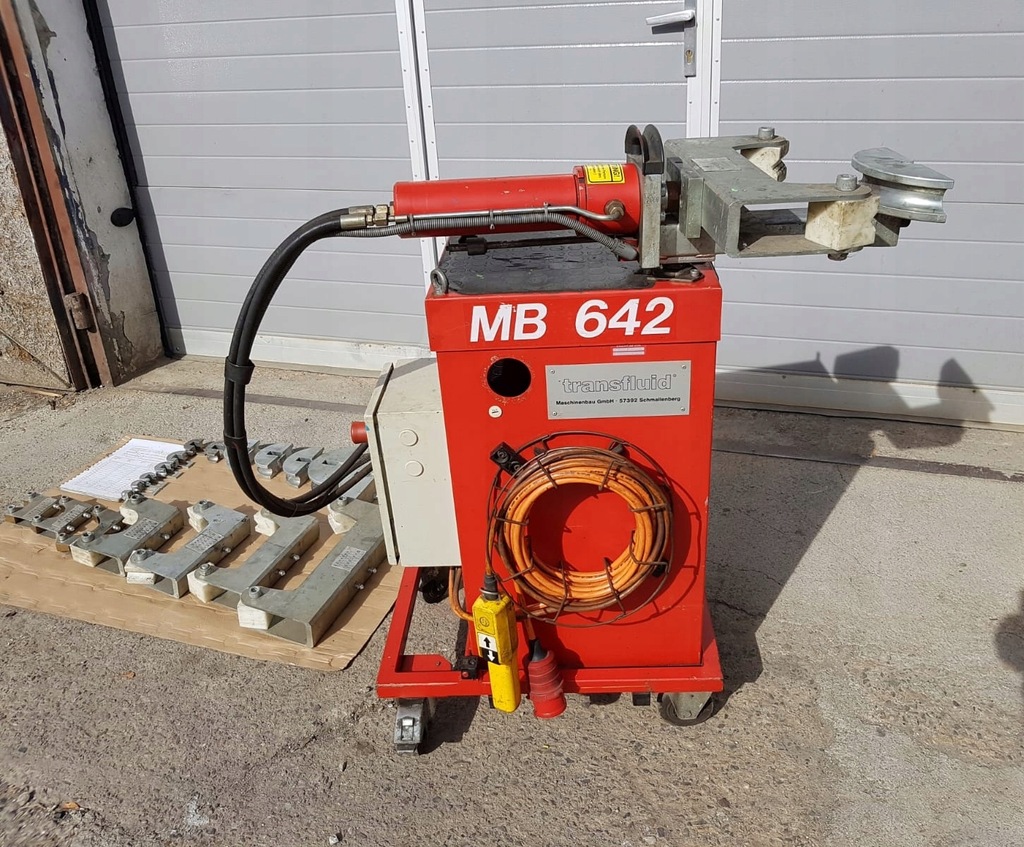 GIĘTARKA DO RUR trzpieniowa TRANSFLUID MB 642 6-42 - 7601992191 ...