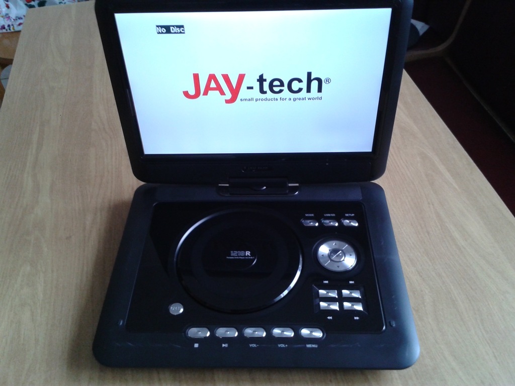 Przenośne dvd Jay-Tech 13,3" - 7349877227 - oficjalne archiwum Allegro