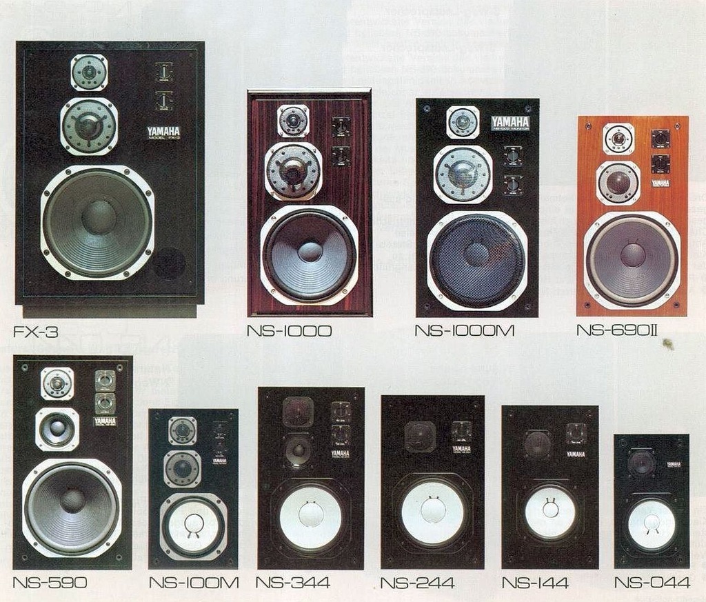 YAMAHA NS-044 - pierwszorzędne monitory studyjne - 7432392254 ...