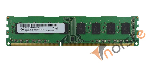 4GB 1600MHz DDR3 2Rx8 MICRON PC3-12800U 11-11-B1 - 7157840563 - oficjalne archiwum Allegro