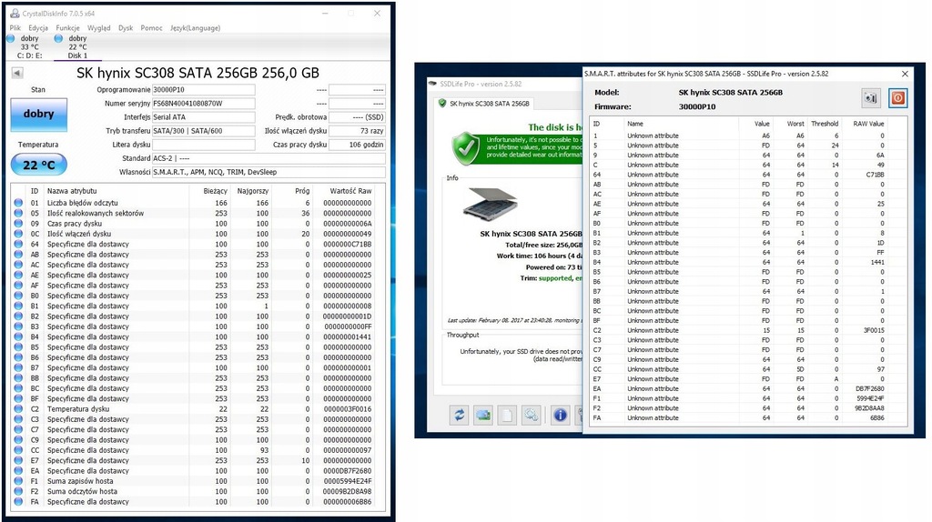 SSD DELL 02P56M SK Hynix SC308 256GB M.2 2280 MLC - 7022716824 ...