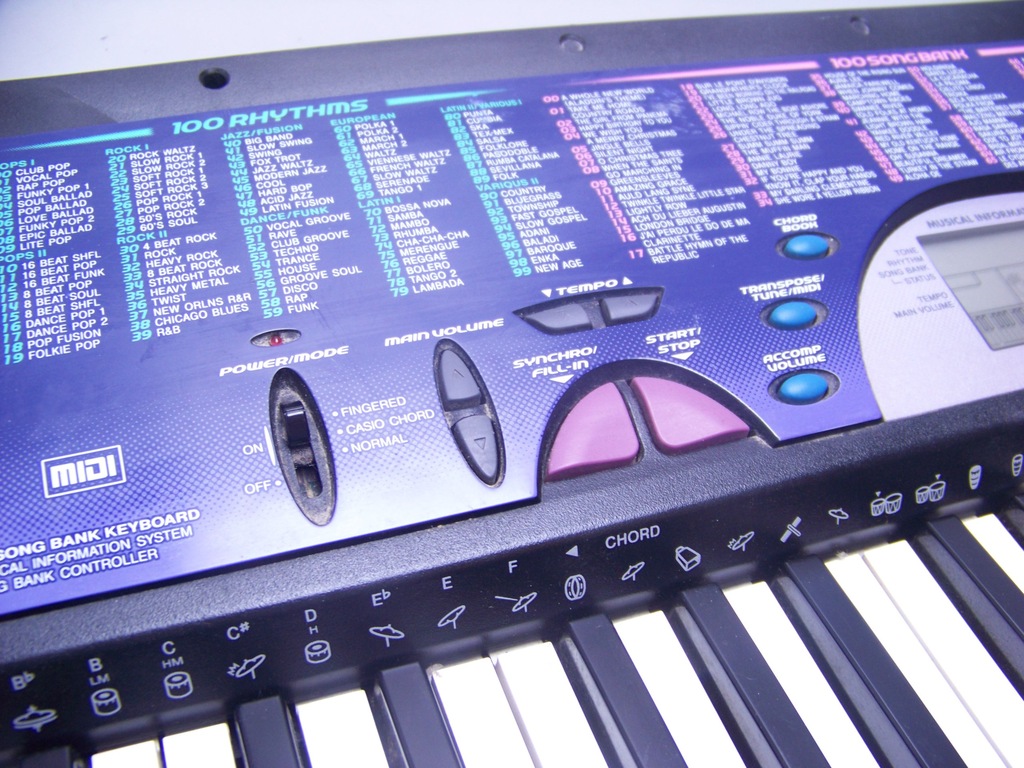 KEYBOARD CASIO CTK-451 SPRAWNY!! - 7378880913 - oficjalne archiwum Allegro