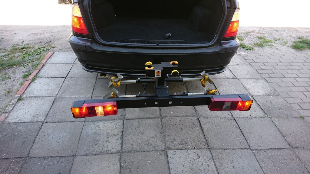 Bagażnik rowerowy na hak Spinder HAWK na 2 rowery - 7373500342 ...