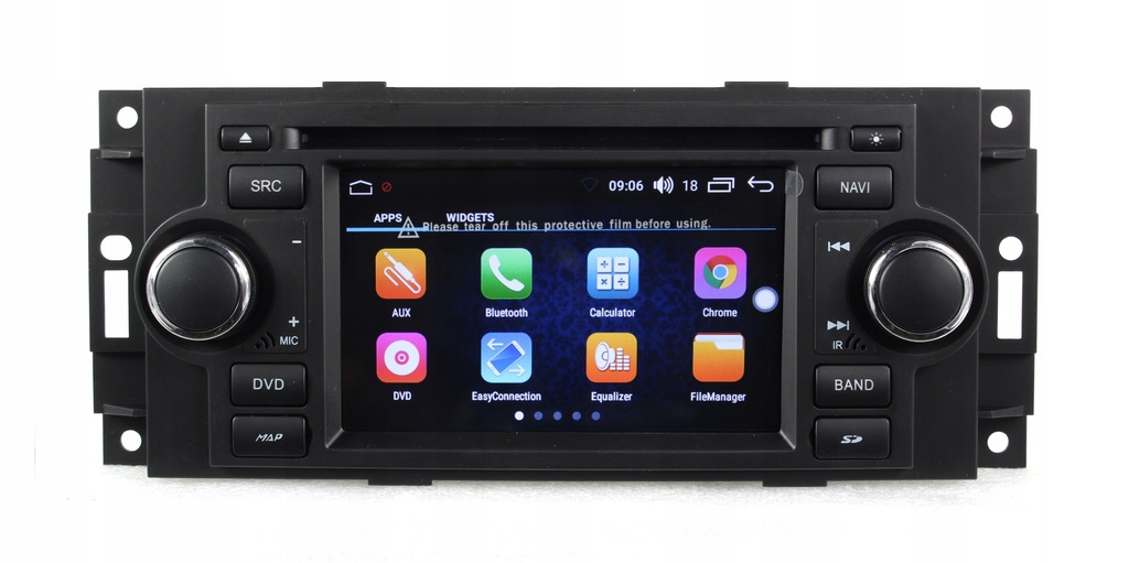 RADIO NAWIGACJA GPS DODGE CALIBER 2007-2009 - 7274113168 - oficjalne ...