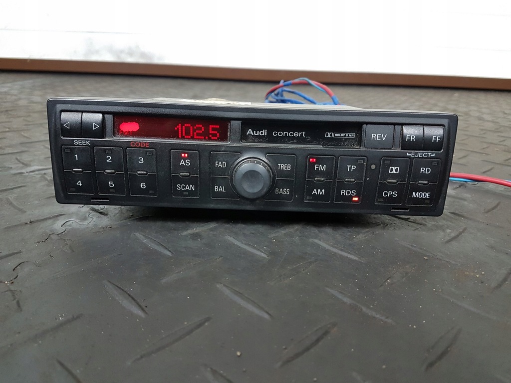 Audi A4 B5 A6 A8 Radio Concert PLUS Oryginalne - 7042686441 - oficjalne archiwum Allegro