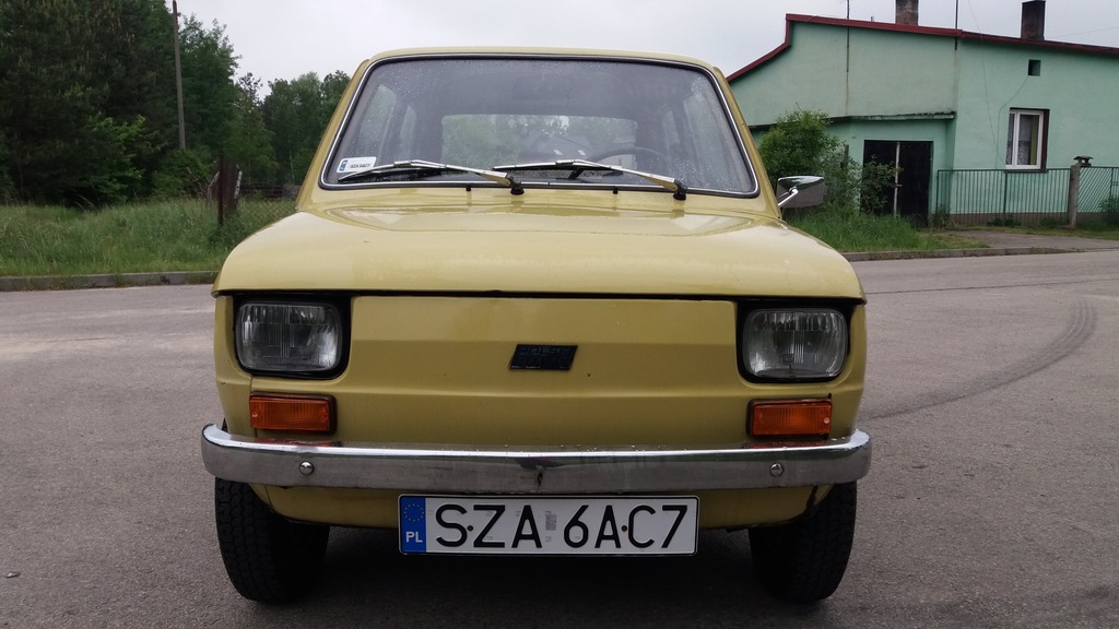 FIAT 126p 600 PIERWSZY LAKIER. - 7350703049 - oficjalne archiwum Allegro