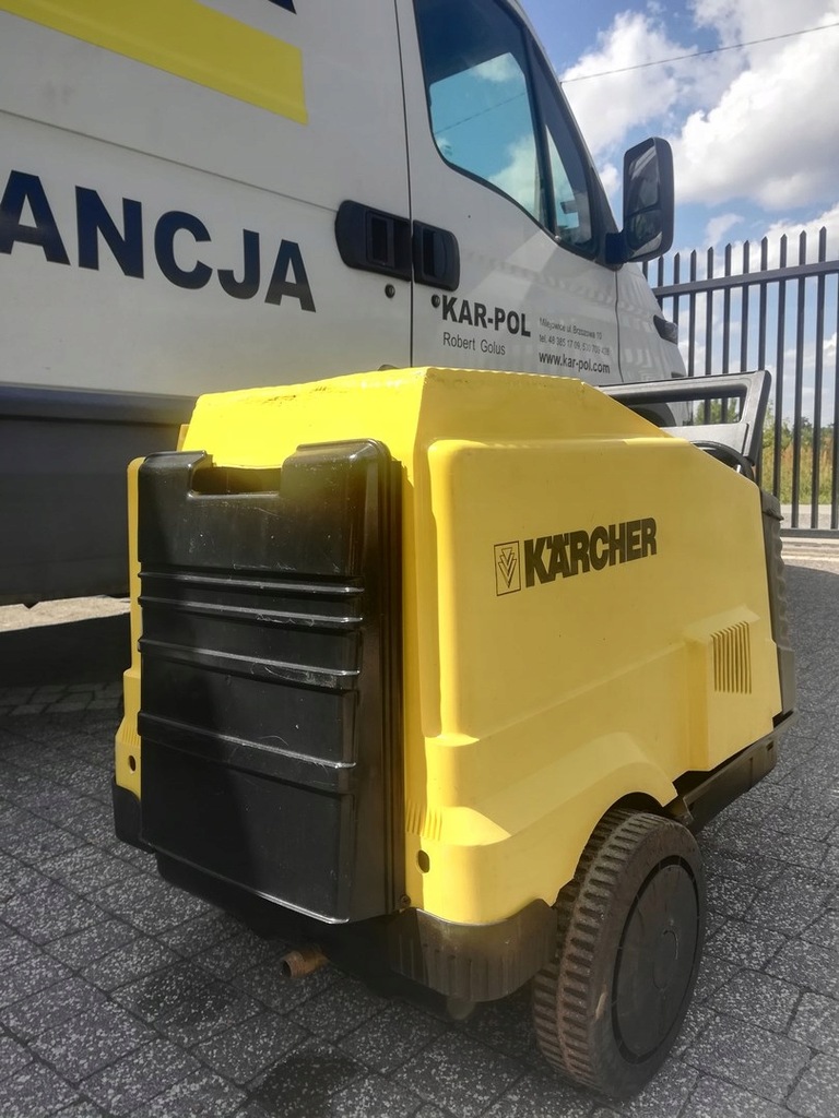 Myjka na gorącą wodę Karcher HDS 550 C/ 2000 NETTO - 7446752597 ...