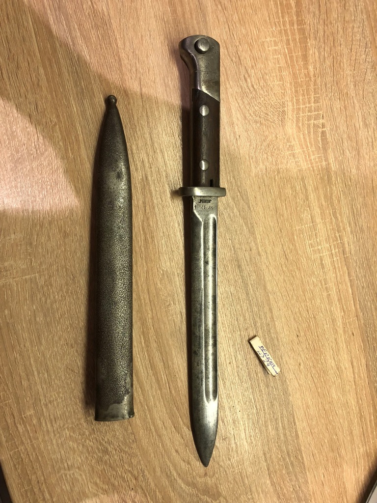 Polski Bagnet wz 24 Perkun Oryginał KOMPLETNY !!!! - 7507105198 ...