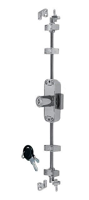 ZAMEK SISO DENMARK BASKWILOWY TRZYPUNKTOWY DO SZAF 6769653456 - Allegro.pl