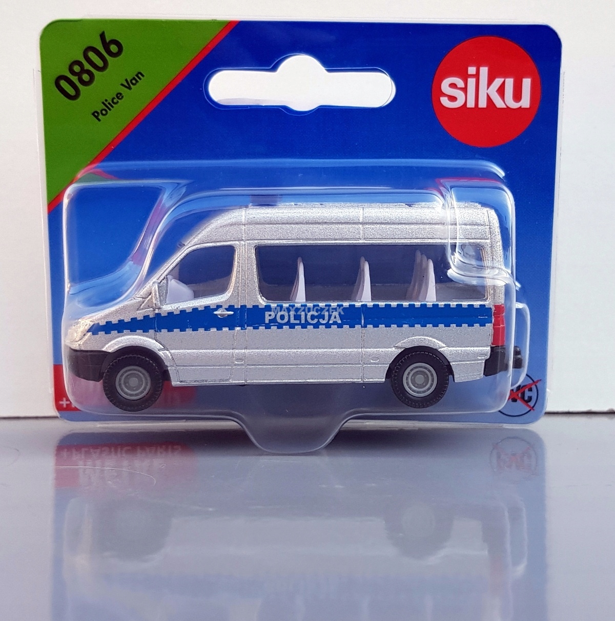 SIKU 0806 POLICJA VAN WERSJA PL 7607708450 - Allegro.pl