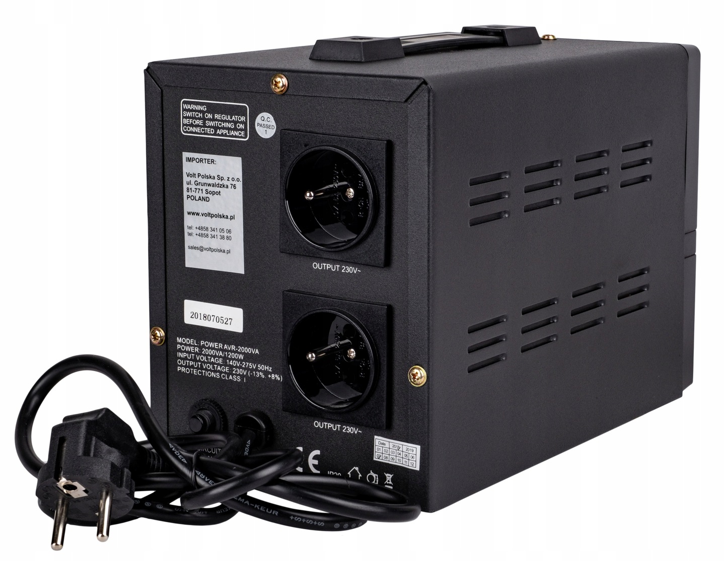 AVR 2000W střídavý stabilizátor napětí pro AGGREGATE AKCE! | Aukro