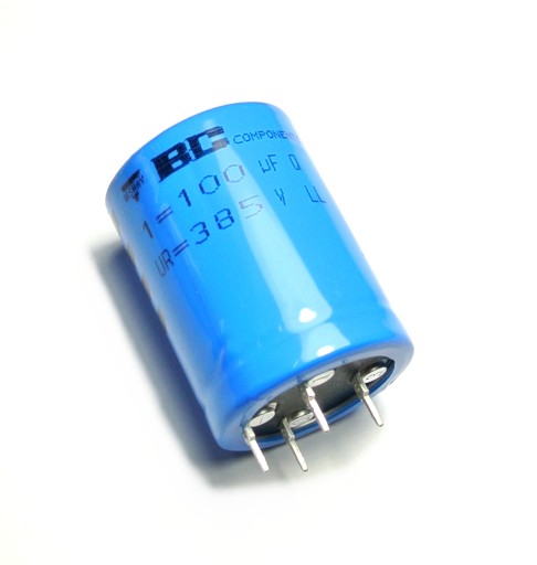 100uF 385V Low ESR Long LIFE BC Components [1szt] - Sklep, Opinie, Cena ...