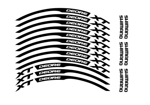 Набор наклейки Deore XT Shimano для наклеек: купить с доставкой из ...